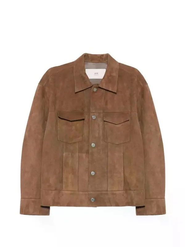 Ami Snap-button Flap-pocket Jacket